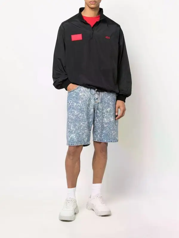 424 Logo-embroidered Windbreaker Jacket