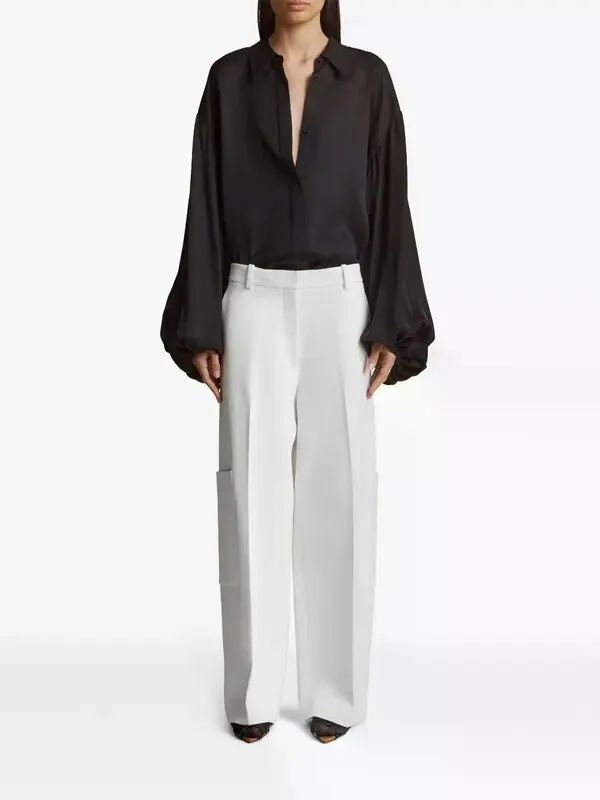 Khaite The Bam Shirt - Black