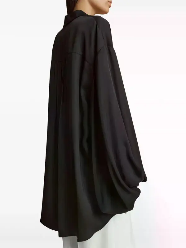 Khaite The Bam Shirt - Black
