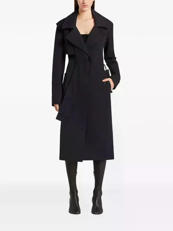COURREGES Twist Trench Coat