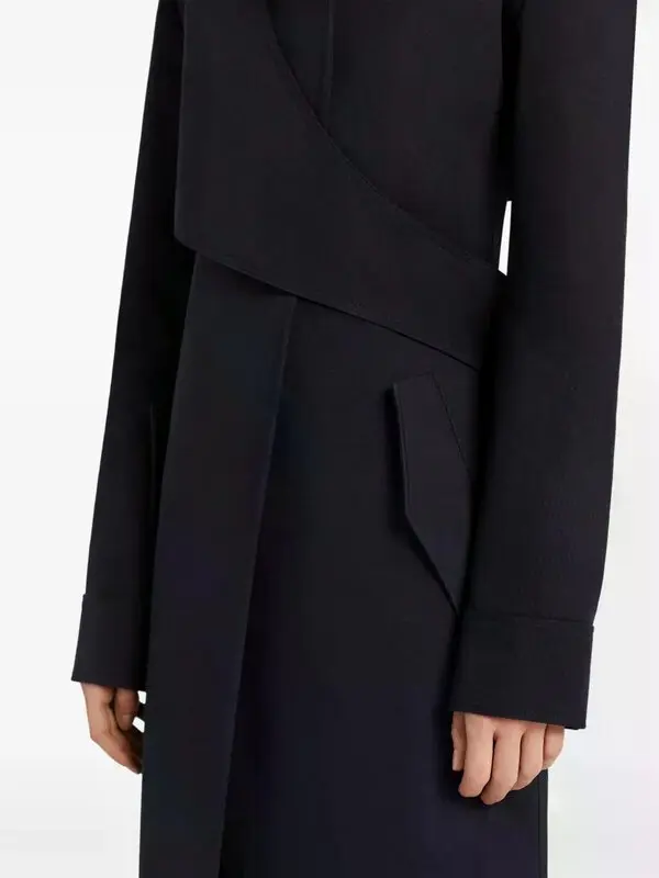 COURREGES Twist Trench Coat