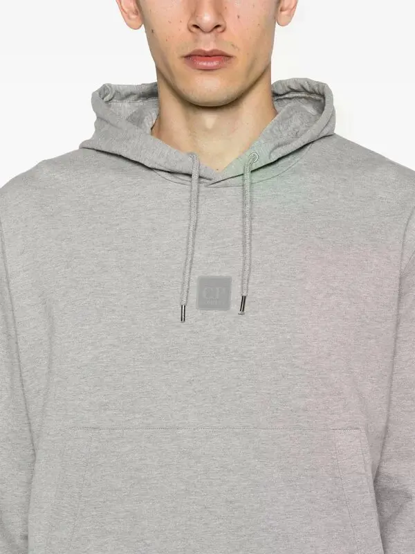 C.P. COMPANY Logo-patch Hoodie