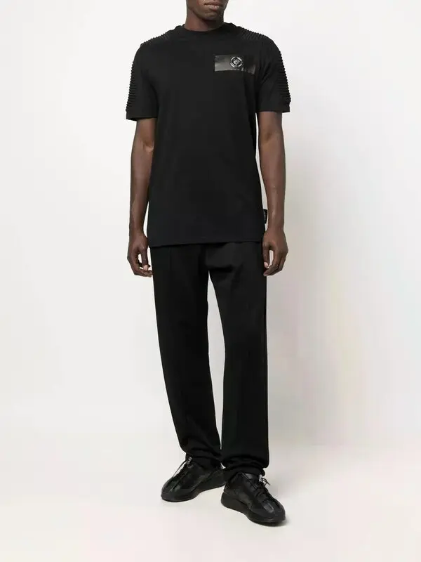 PLEIN SPORT Round Neck T-shirt - Black