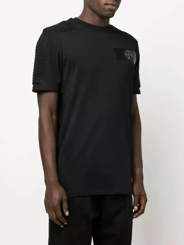 PLEIN SPORT Round Neck T-shirt - Black