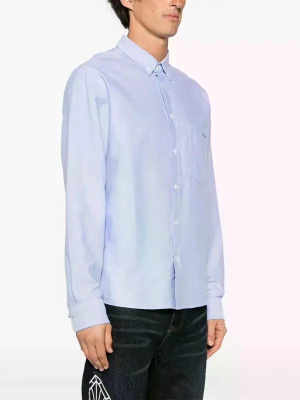 MARANT Jasolo Logo-embroidered Cotton Shirt