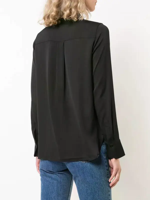 Vince Classic Silk Shirt