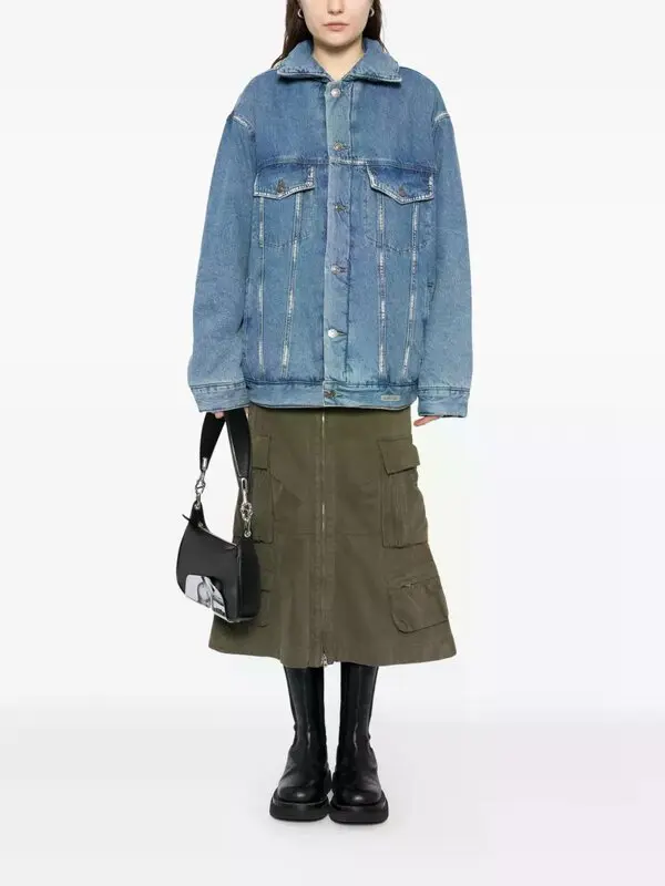 GROUND ZERO Denim Trucker Jacket