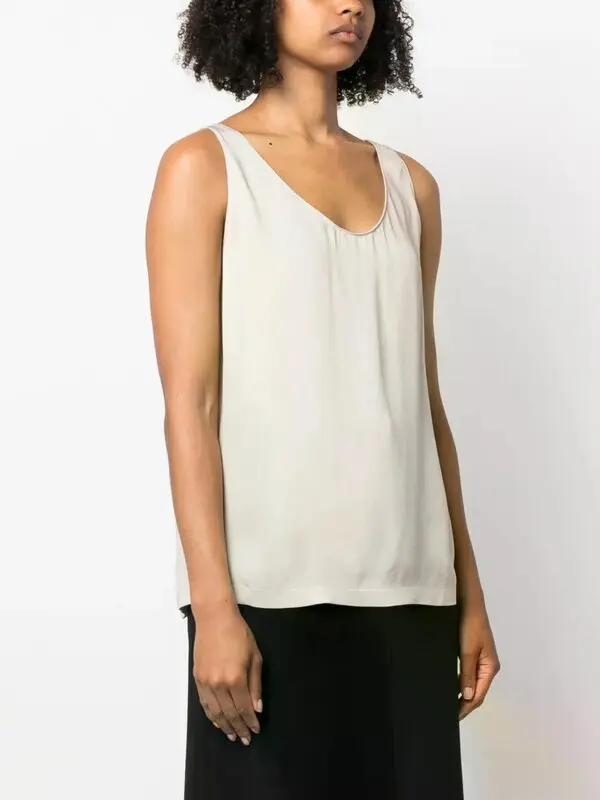 Fabiana Filippi Scoop Neck Tank Top