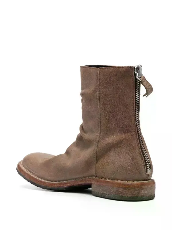 Moma Tronchetto Suede Ankle Boots