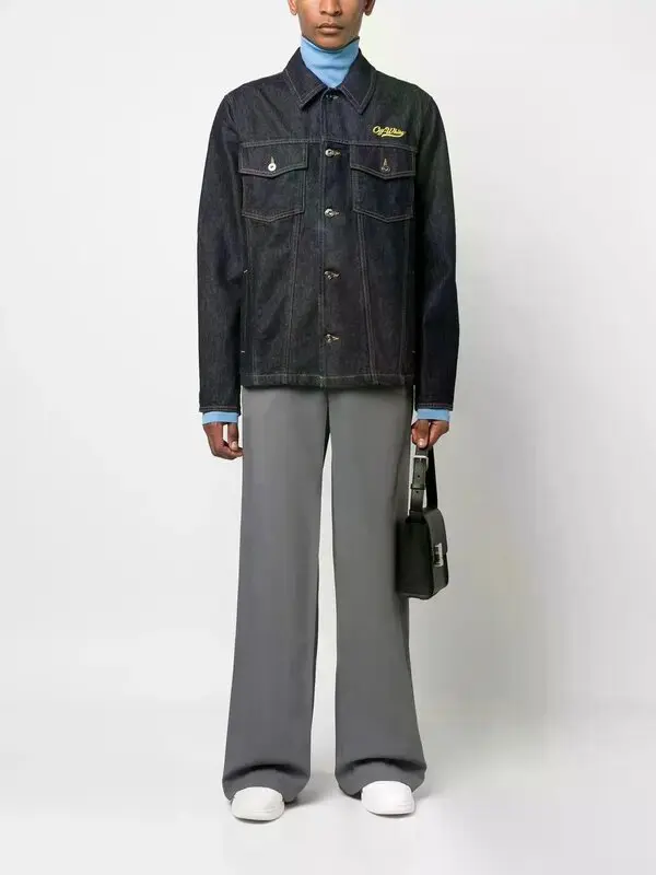 Off-White Wave Off Denim Jacket