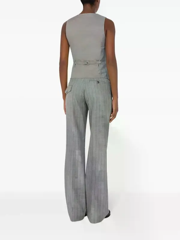 Moschino Striped Waistcoat