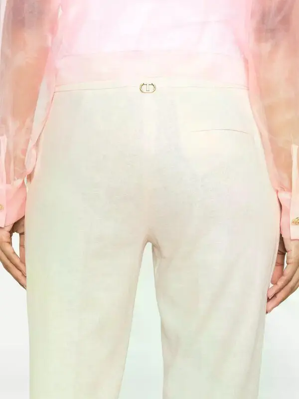 TWINSET Low-waist Trousers