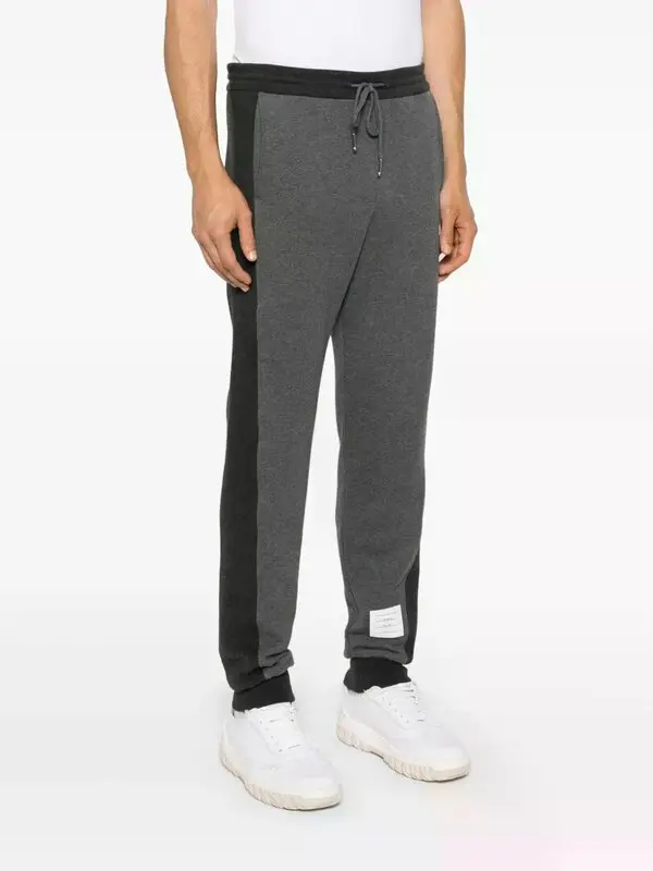 Thom Browne Mid-rise Track Trousers - Grey