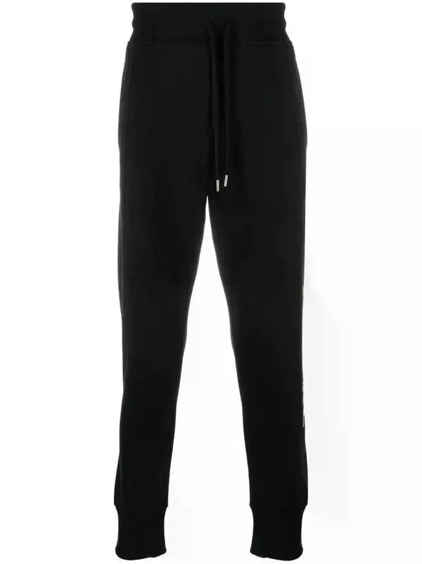 Versace Logo-print Track Trousers - Black
