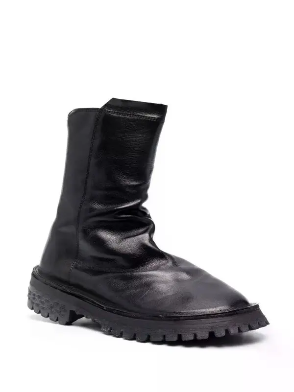 Moma Calf Leather Ankle Boots