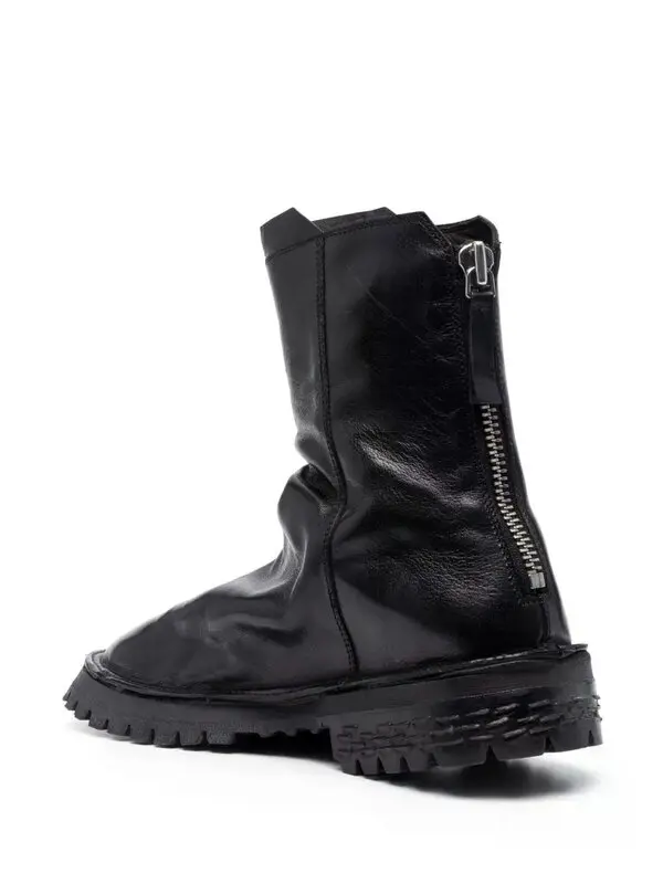 Moma Calf Leather Ankle Boots
