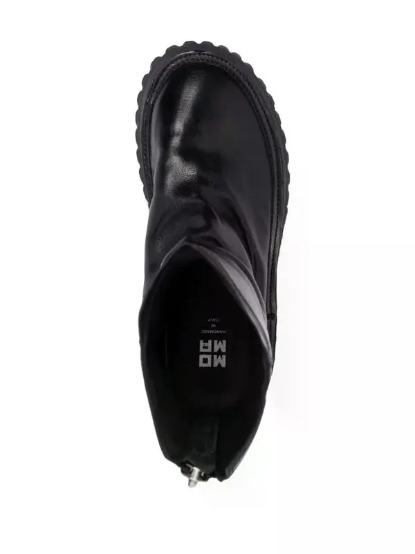 Moma Calf Leather Ankle Boots