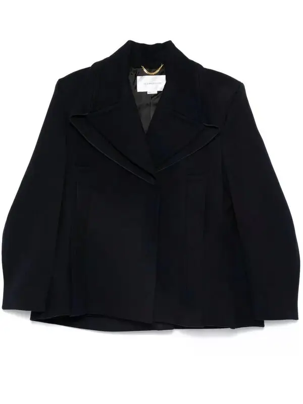 Victoria Beckham Peacoat - Blue