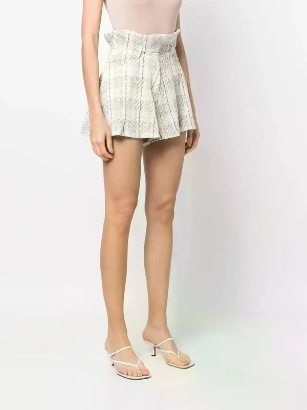 IRO PARIS Paperbag-waist Tweed Shorts
