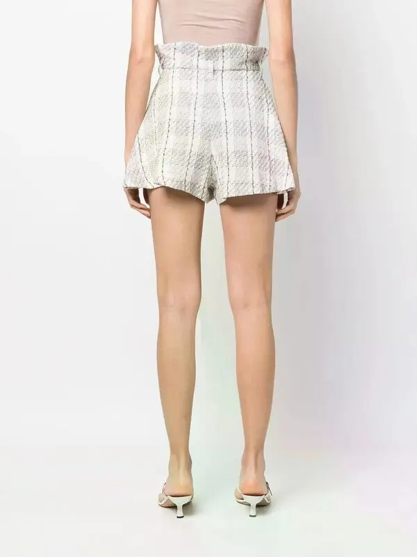 IRO PARIS Paperbag-waist Tweed Shorts