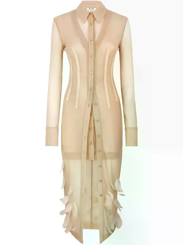 Attico Long Sleeve Dress