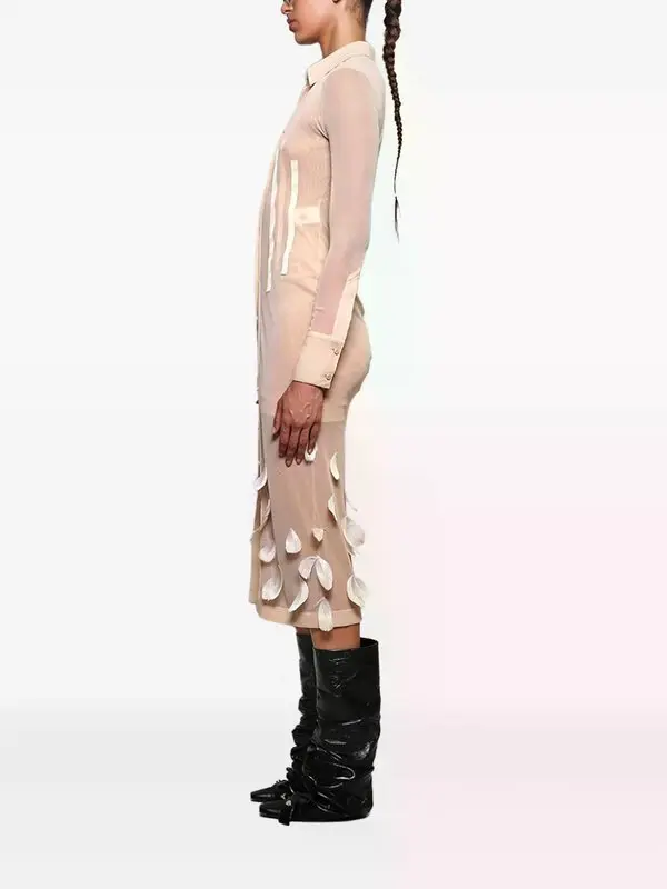 Attico Long Sleeve Dress