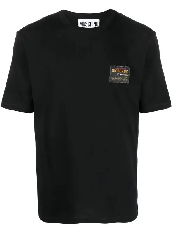 Moschino Logo-appliqué T-shirt
