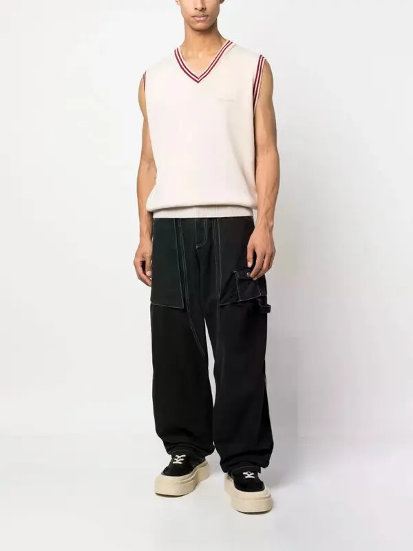 MARANT Parker High-waisted Wide-leg Trousers