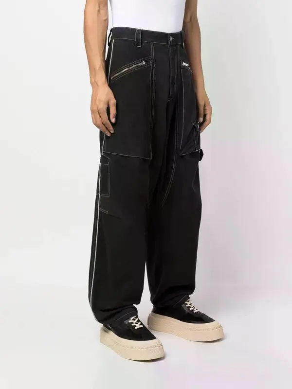 MARANT Parker High-waisted Wide-leg Trousers