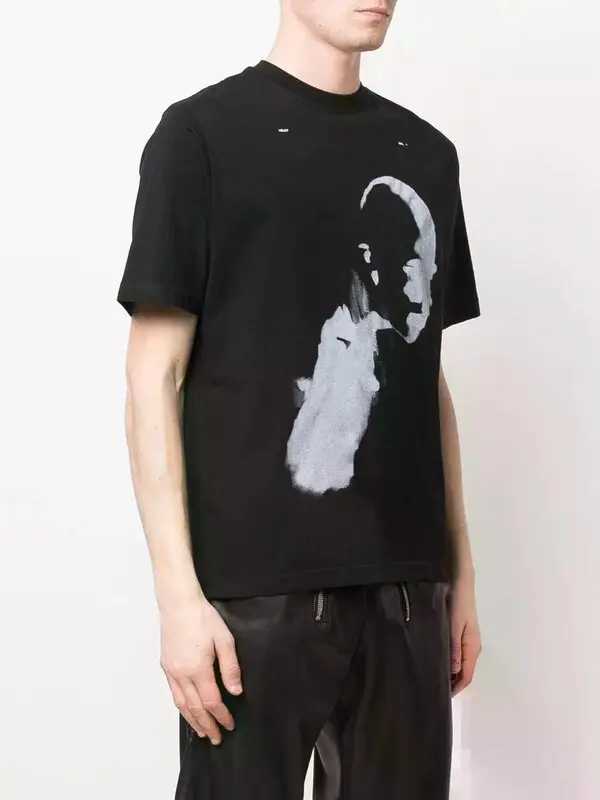 HELIOT EMIL Graphic-print Cotton T-shirt