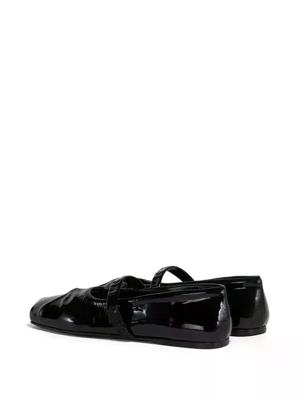 Marni Patent Leather Mary Jane Ballerina Shoes