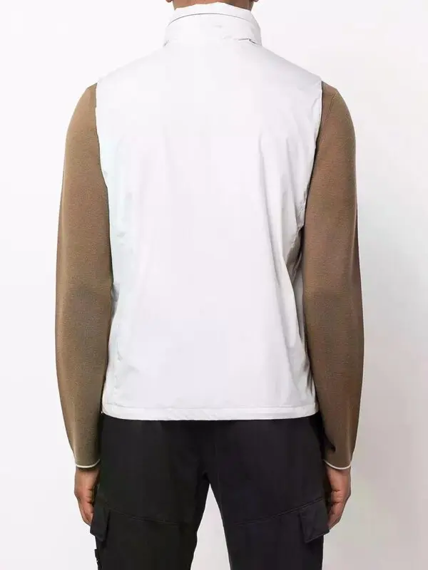 Herno Detachable Hood Zip-up Vest