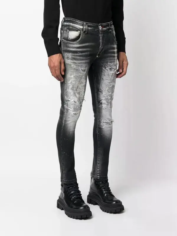 Philipp Plein Mid-rise Skinny Jeans