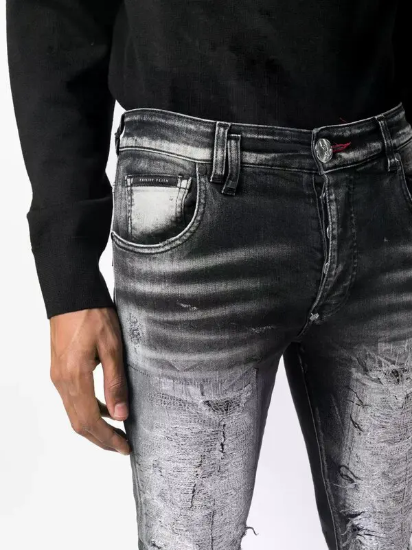 Philipp Plein Mid-rise Skinny Jeans