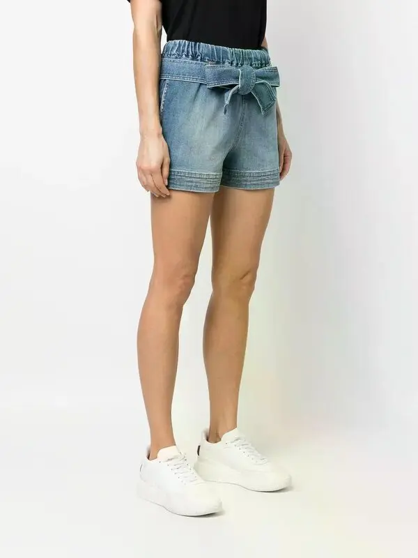 Stella McCartney Tie-waist Denim Shorts