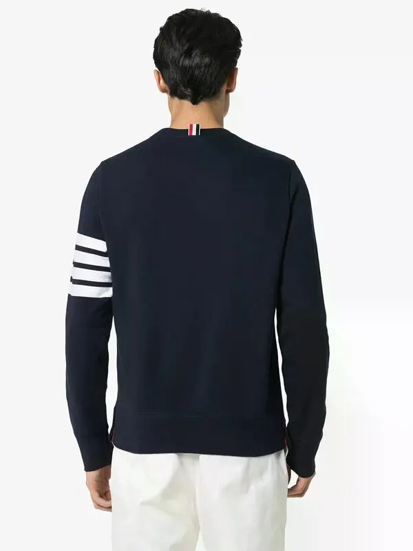 Thom Browne 4-bar Sweatshirt - Blue