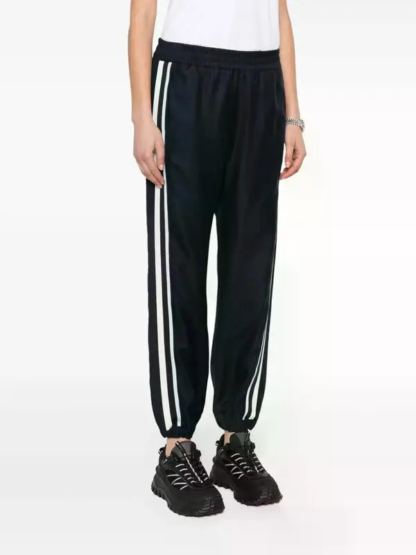 Moncler Logo-embroidered Track Pants - Blue