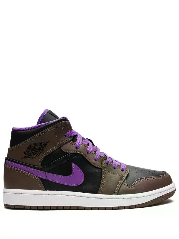 JORDAN Air 1 Mid Palomino Sneakers - Brown