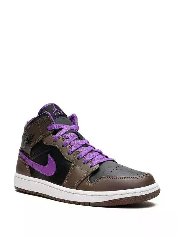 JORDAN Air 1 Mid Palomino Sneakers - Brown