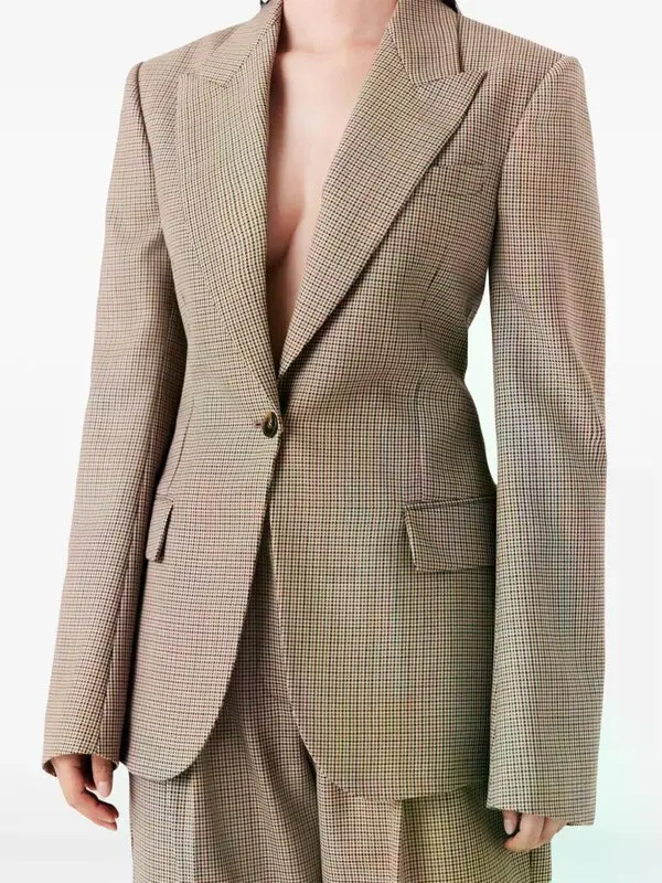 Stella McCartney Checkered Blazer