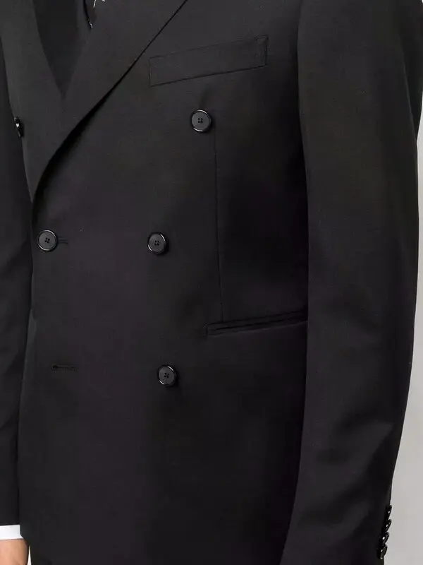 Tagliatore Fitted Double-breasted Suit