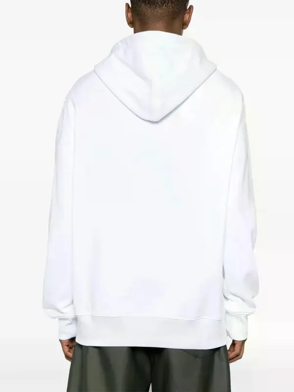 Moschino Teddy Bear Cotton Hoodie - White