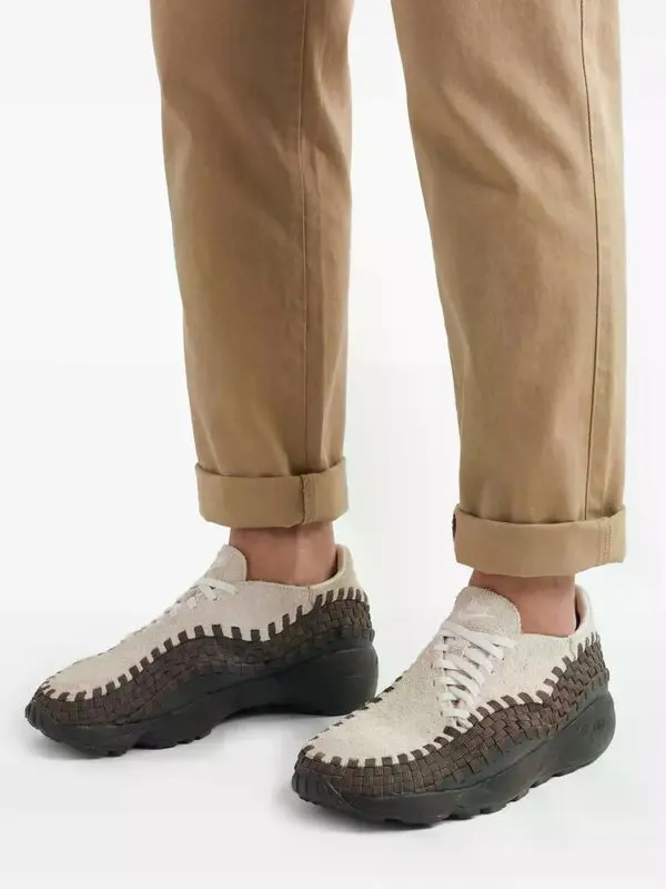 Nike Footscape Woven Asymmetric Sneakers - Brown