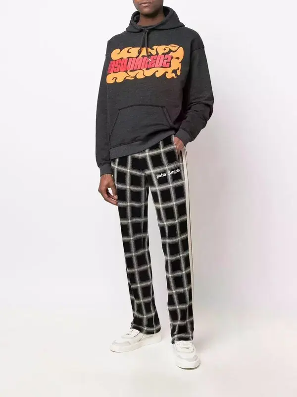 Dsquared2 Relaxed Logo Print Hoodie