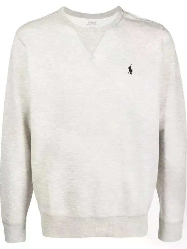 Polo Ralph Lauren Logo Crewneck Sweatshirt - Grey