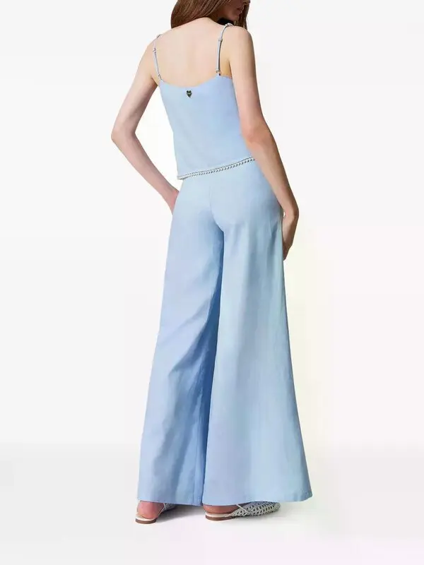 TWINSET Flared Slit Trousers