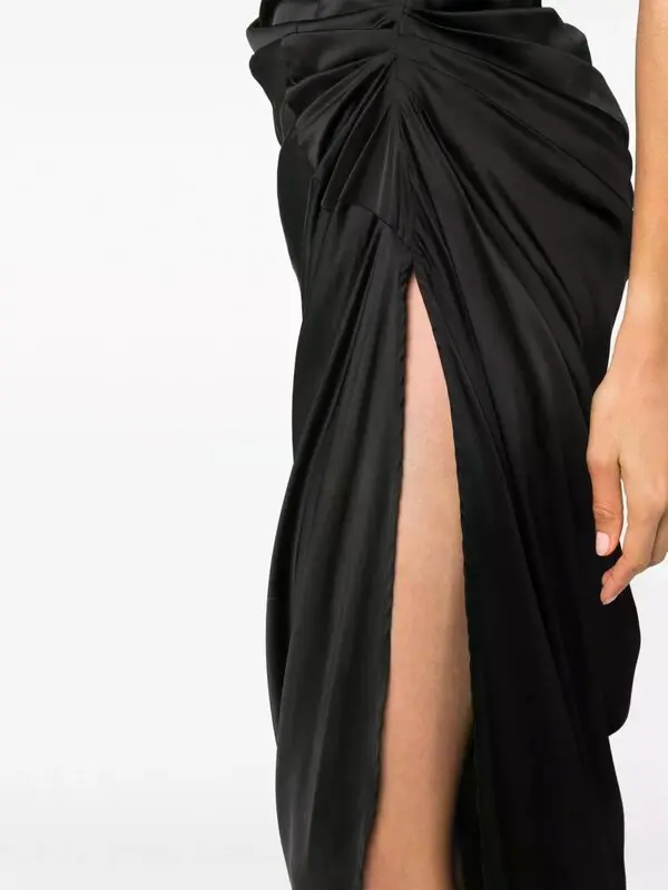 Jacquemus La Saudade Floral-embroidered Asymmetric Dress