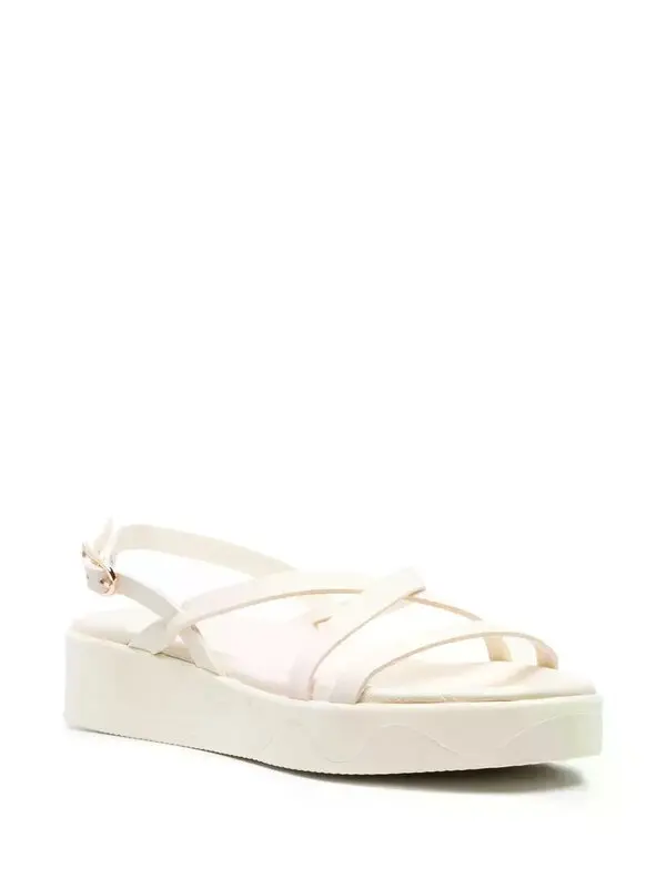 ANCIENT GREEK SANDALS Silia Buckle Sandals - Neutrals