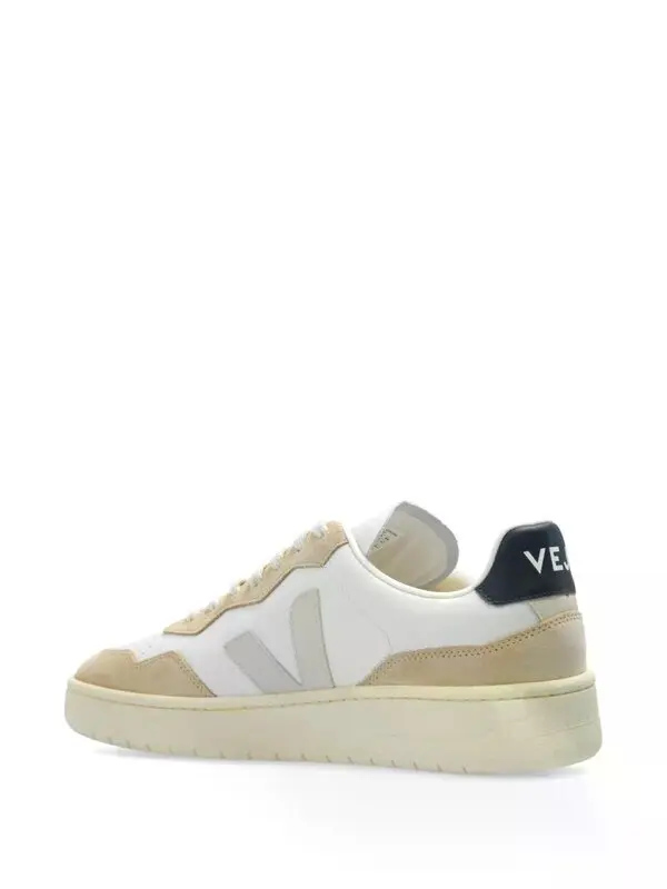 VEJA V-90 Leather Sneakers - White