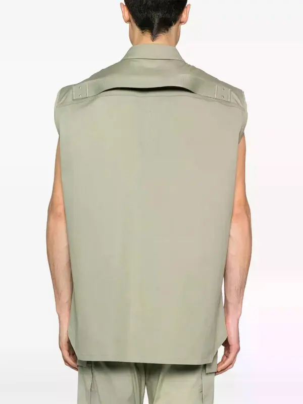 Rick Owens Jumbo Sleeveless Shirt